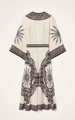 La DoubleJ Printed Wrap Dress