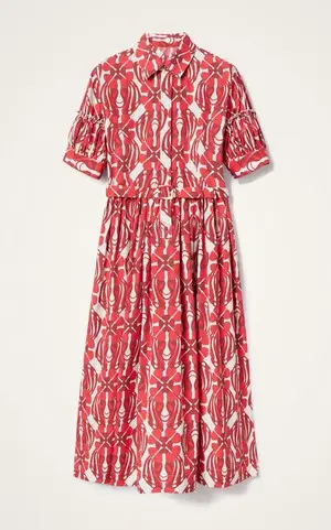 La DoubleJ Libertine Cotton Midi Dress