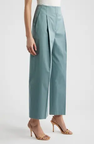 BOSS Tulotta Straight-leg Pants - Reef