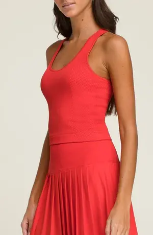 Wilson Everyday Rib Bra Tank - Infrared