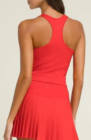 Wilson Everyday Rib Bra Tank - Infrared