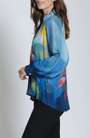 APNY Printed Long Sleeve Top
