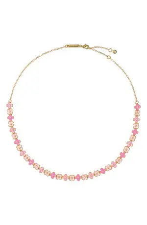 Ted Baker London Gabriella Garland Choker Necklace - Metallic Gold