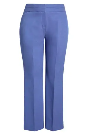 TAHARI ASL Bell Bottom Pants - Deep Peri