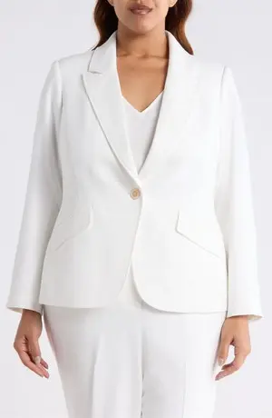 TAHARI ASL Stretch Bouclé Jacket