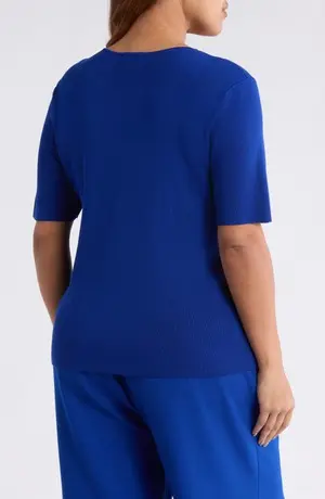 TAHARI ASL Tunic Sweater