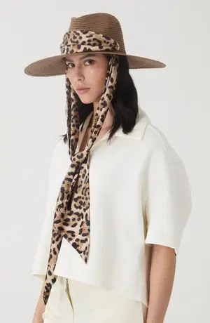 Eugenia Kim Cassidy Packable Straw Fedora