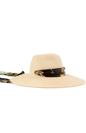 Eugenia Kim Cassidy Upf 30+ Packable Straw Fedora - Ivory
