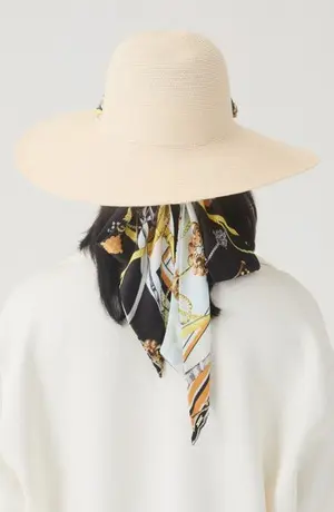 Eugenia Kim Cassidy Upf 30+ Packable Fedora - Ivory