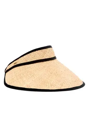 Eugenia Kim Cassidy Upf 25+ Packable Wide Brim Visor - Natural