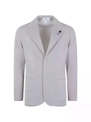LARDINI Texture Blazer - Neutrals