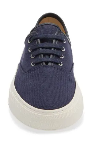 COMMON PROJECTS Four Hole Slip-on Sneaker - Navy