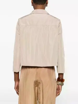 Aspesi Buttoned Cropped Jacket - Neutrals