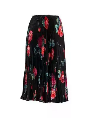N°21 Pleated Floral Print Skirt