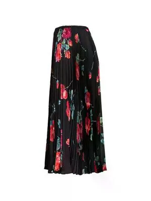 N°21 Pleated Floral Print Skirt