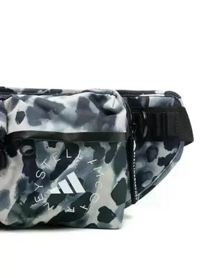 Adidas By Stella McCartney Logo-print Belt Bag - Grey
