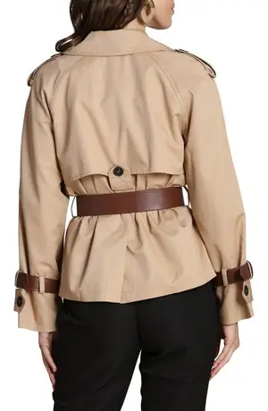 Avec Les Filles Belted Trench Jacket