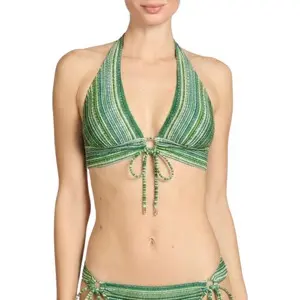 Robin Piccone Robin Piccone Emilia Keyhole Bikini Top Verde