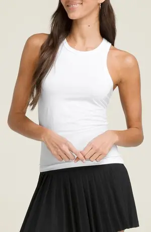 Wilson Fieldhouse Racerback Tank - Bright White