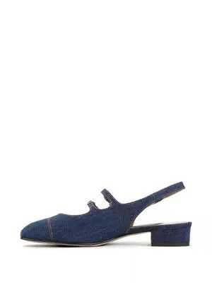 CAREL Buckle Strap Slingback Pumps