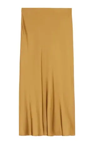 OTTOD'AME Fluid Long Skirt - Brown