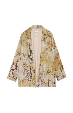 OTTOD'AME Patterned Blazer