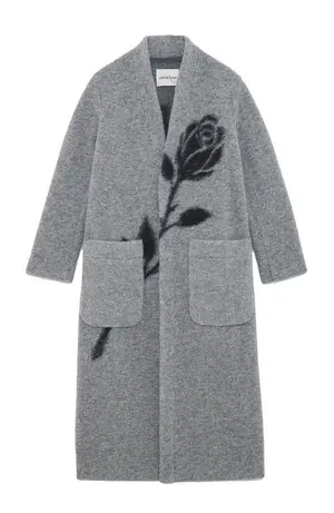 OTTOD'AME Wool-blend Long Coat