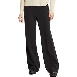 OTTOD'AME Palazzo Trousers - Black
