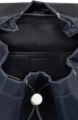 Sandro Nylon Backpack - Navy Blue