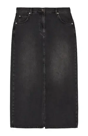 OTTOD'AME Long Denim Skirt