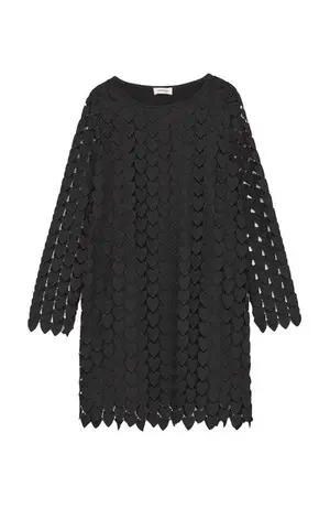 OTTOD'AME Short Dress With 3d Effect