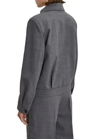 OTTOD'AME Collared Wool-blend Jacket