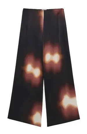 OTTOD'AME Wide-leg Palazzo Trousers