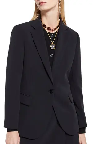 OTTOD'AME Classic Tailored Blazer Black