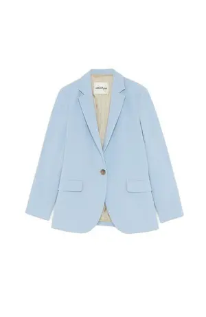 OTTOD'AME Classic Tailored Blazer - Crystal