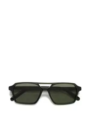 MAISON MARGIELA Geometric Sunglasses - Green