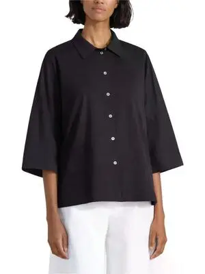 Liviana Conti Button Flared Shirt