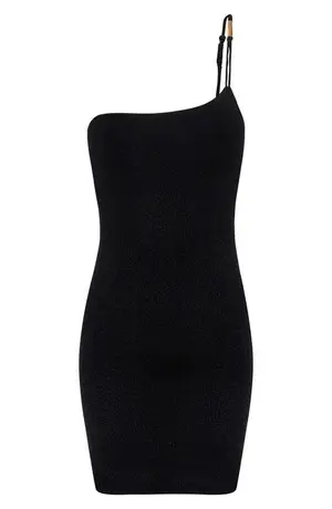 VIX PAULA HERMANNY Sharon One-shoulder Minidress