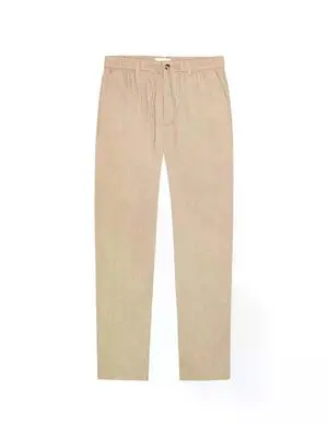 LES DEUX Elasticated Straight-leg Trousers - Neutrals