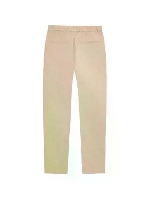 LES DEUX Elasticated Straight-leg Trousers - Neutrals