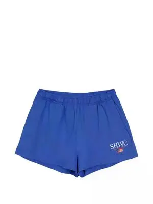 SPORTY & RICH Elasticated Graphic Shorts
