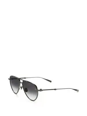 Valentino Garavani Logo-detail Pilot Sunglasses