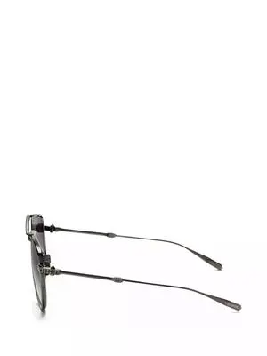Valentino Garavani Logo-detail Pilot Sunglasses
