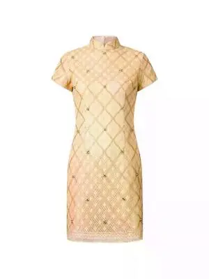 Shanghai Tang Knee Length Cocktail Dresses