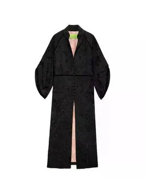 Shanghai Tang Floral Buttoned Coat