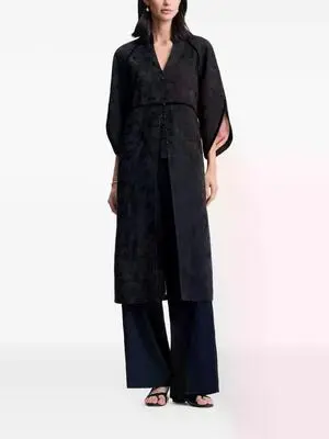 Shanghai Tang Floral Buttoned Coat
