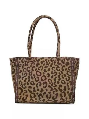 V°73 Animal-print Tote Bag - Neutrals