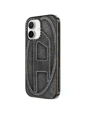 DIESEL® X Casetify 60537 Denim-effect Iphone 17 Case - Black