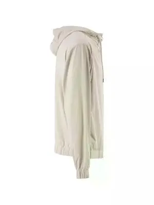 Herno Hooded Jacket With Elasticated Waist - Neutrals