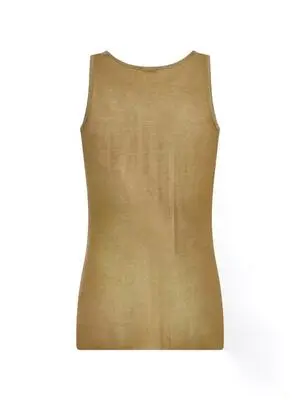 ROBERTO COLLINA Ribbed Knit Tank Top